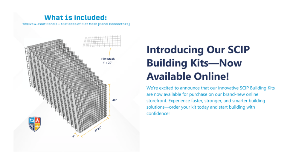 SCIP Construction Building Materials | Fortified Structural Solutions